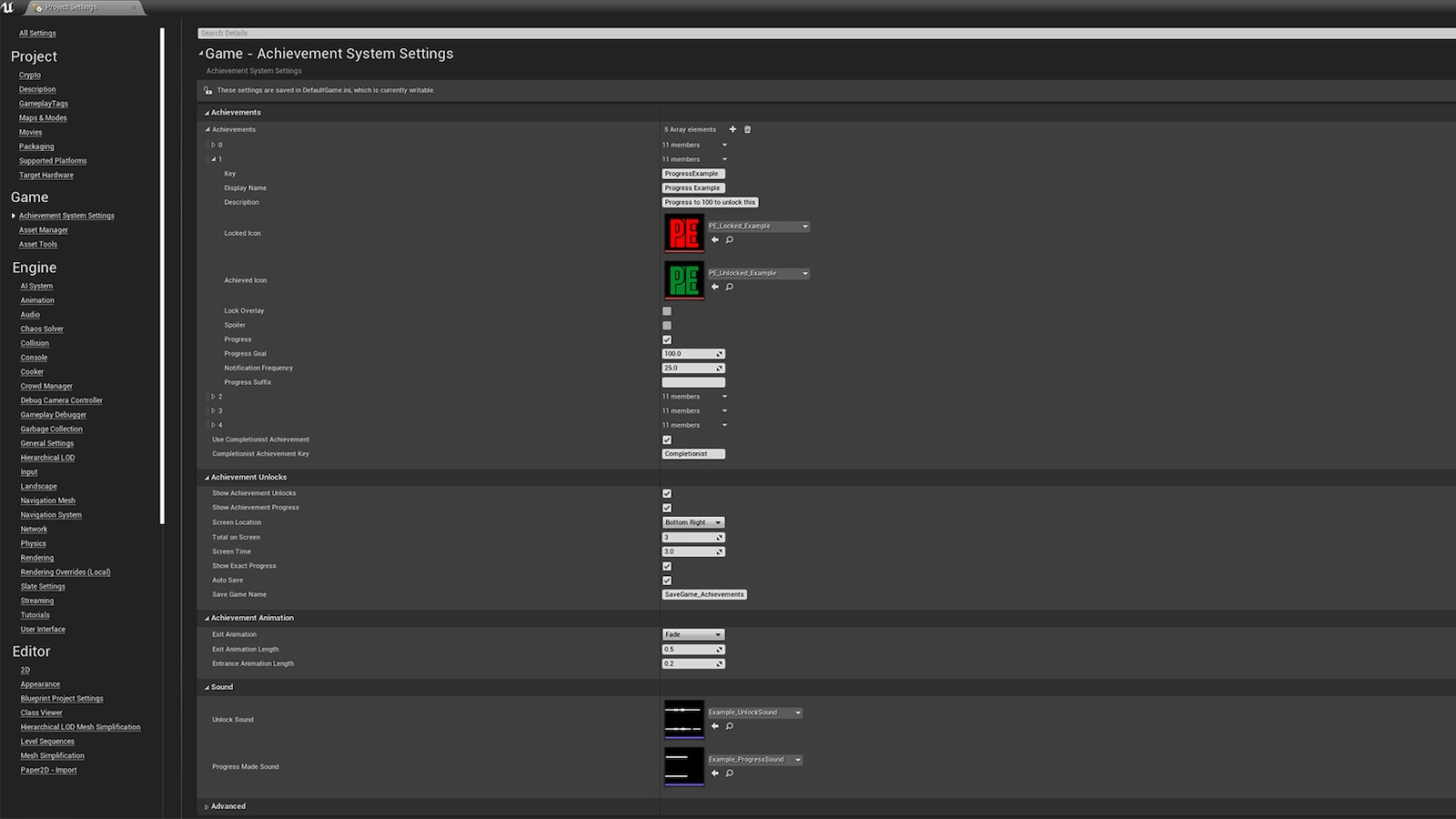 Achievement System Blueprint Compatible In Code Plugins Ue Marketplace